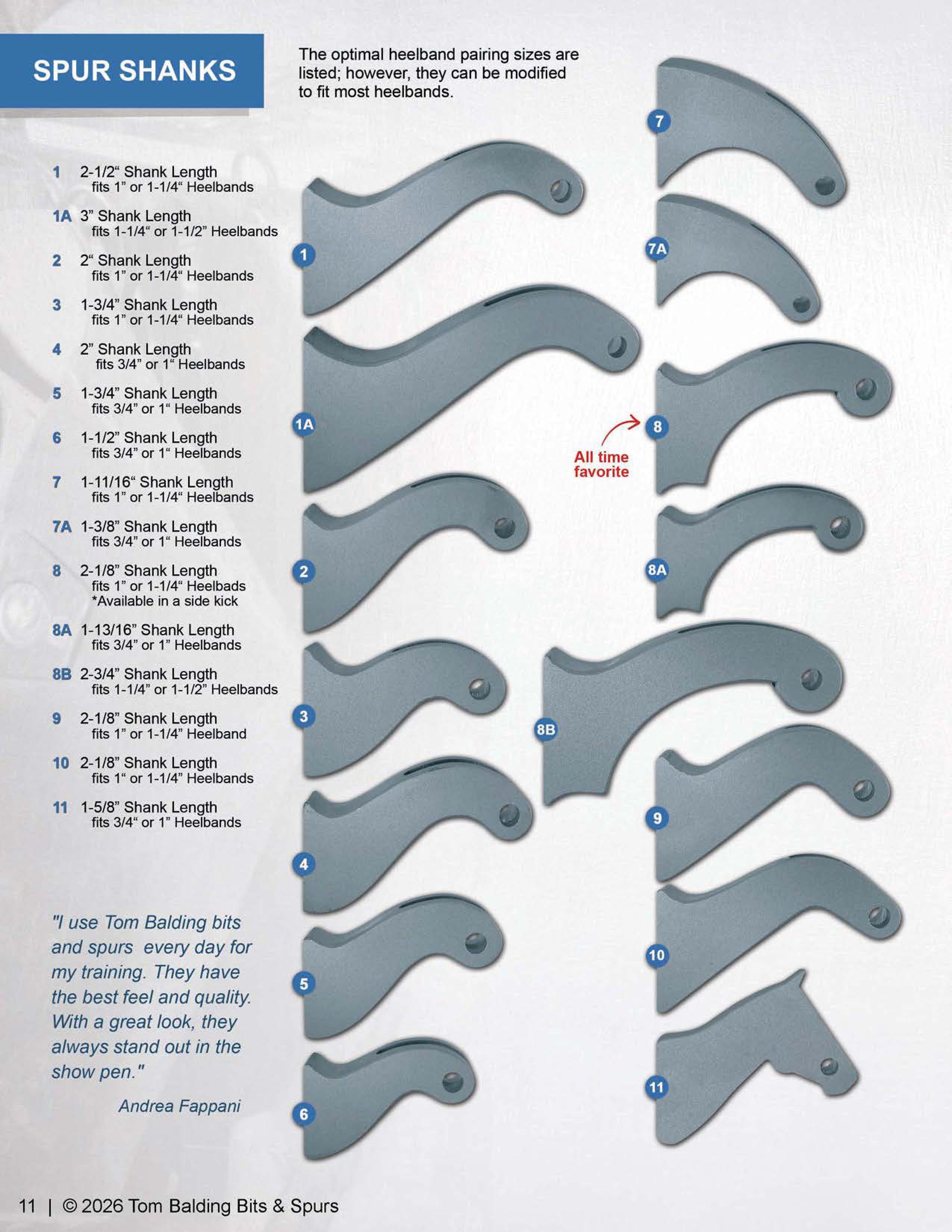 2026 Catalog – Tom Balding Bits & Spurs