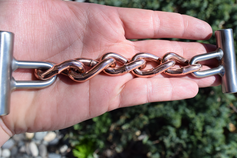 Baseline Short Shank Chain – Tom Balding Bits & Spurs