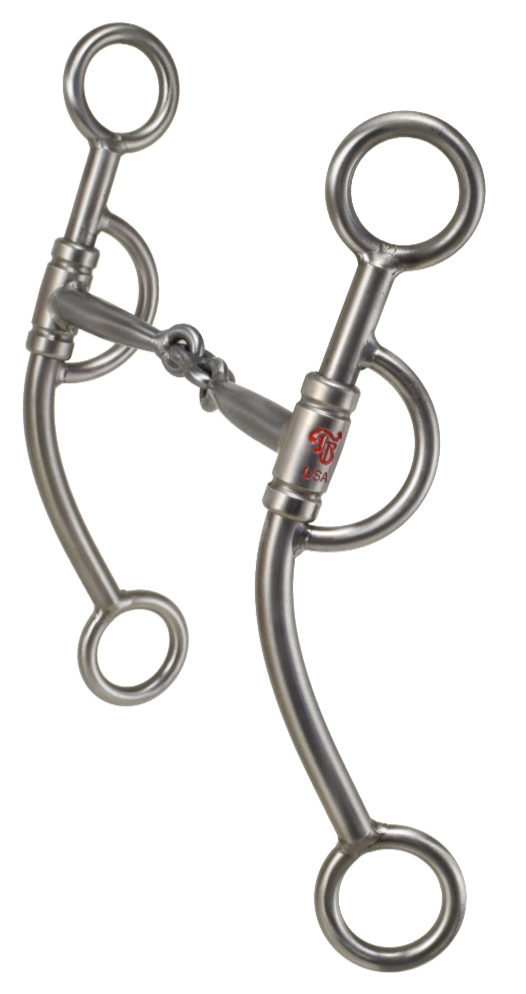 Advantage Long Shank Balanced Snaffle – Tom Balding Bits & Spurs
